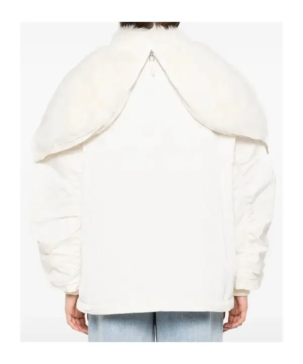 Ermanno Scervino Fur-trimmed Puffer Jacket - Pristine