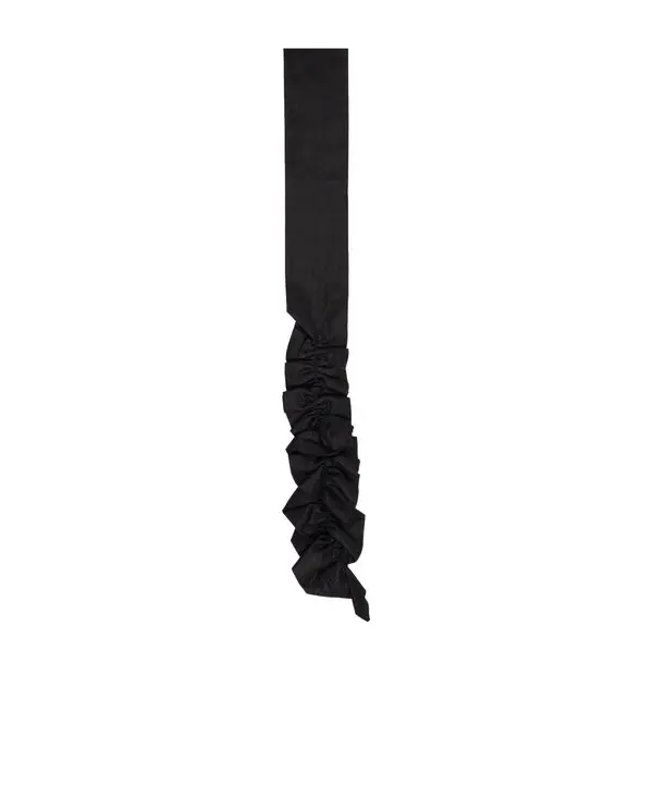 Our Legacy Textured Neck Tie - Black