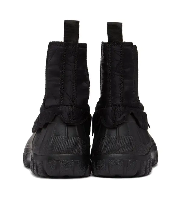 Cecilie Bahnsen Embroidered Paneled Ankle Boots