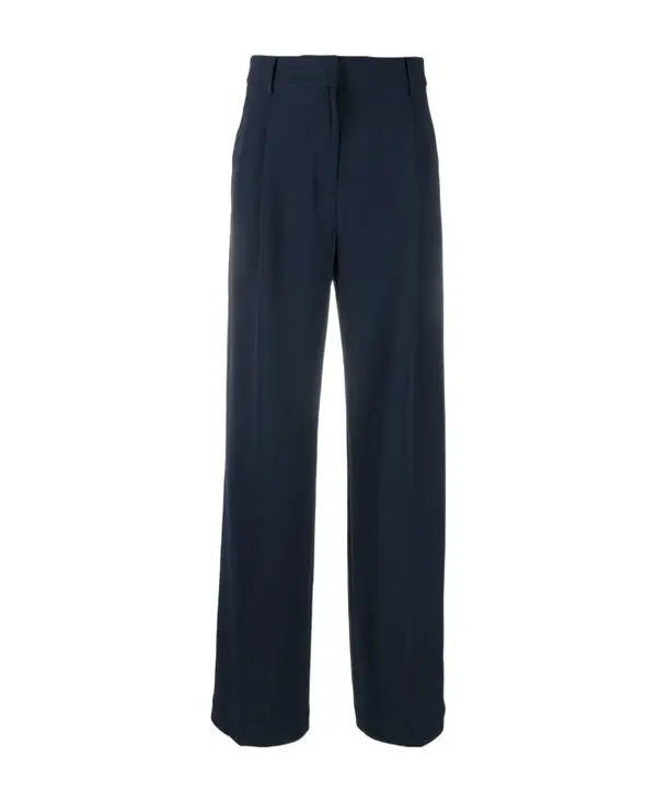 Michael Kors Tailored Straight Leg Trousers - Black