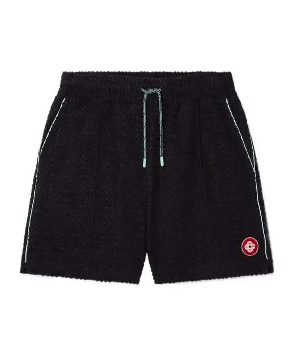 Casablanca Monogram Jacquard Towelling Shorts