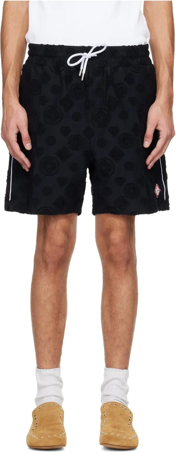 Casablanca Monogram Jacquard Towelling Shorts