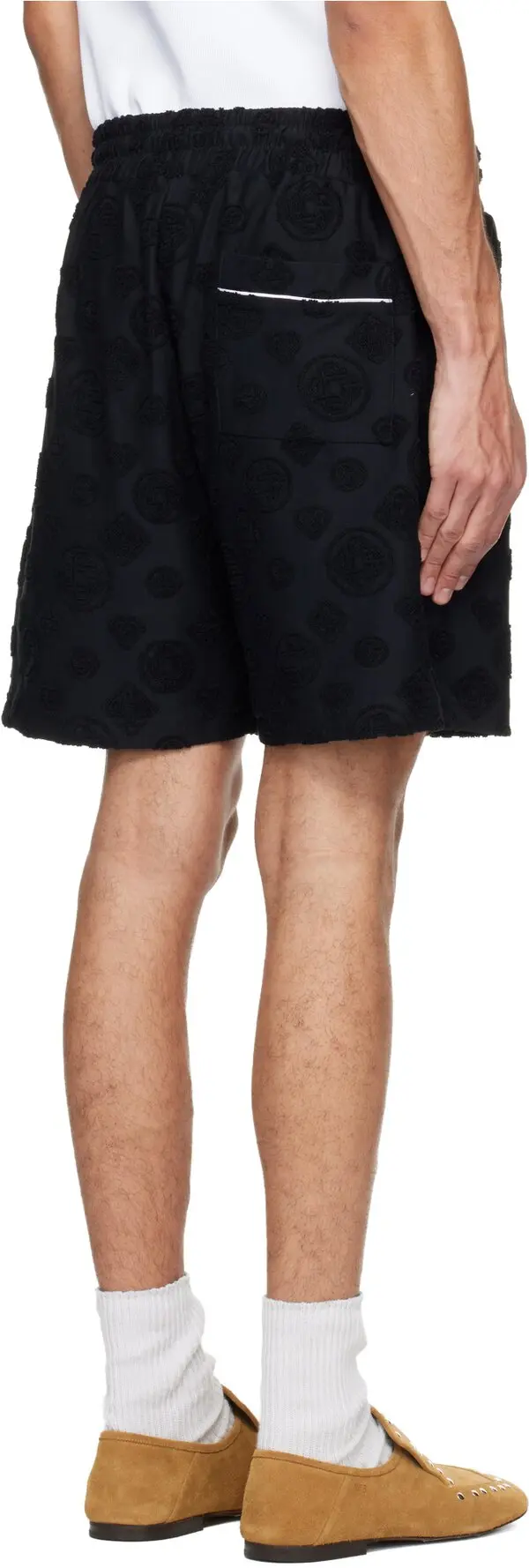 Casablanca Monogram Jacquard Towelling Shorts