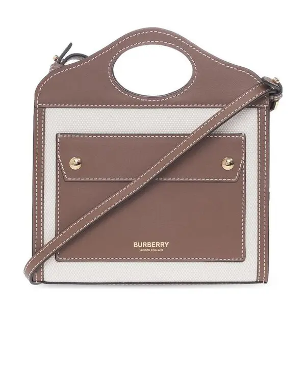 Burberry Micro Two-toned Crossbody Bag