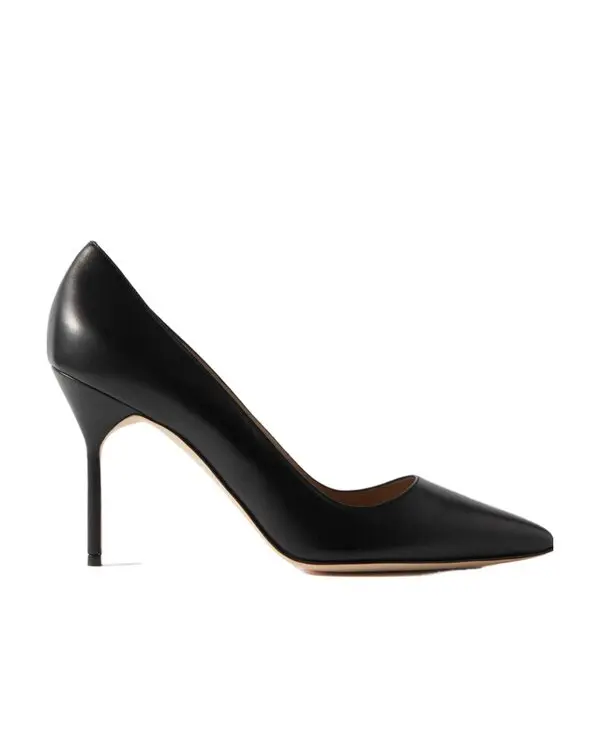 Manolo Blahnik Bb Pointed Toe Stiletto High Heel Pumps - Black
