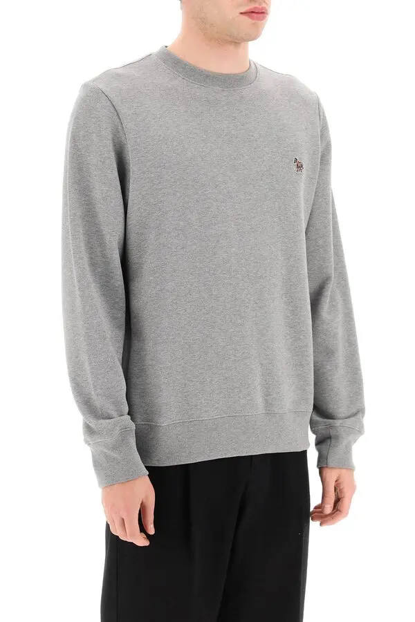 Paul Smith Zebra Patch Crewneck Sweatshirt