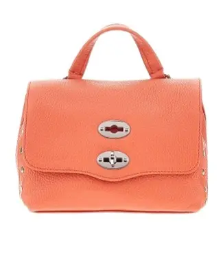 ZANELLATO Twist Lock Handbag - Orange