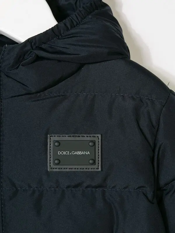 Dolce & Gabbana Padded Logo Down Jacket