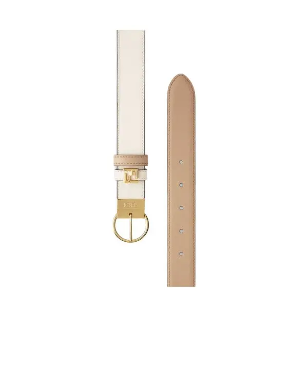 Fendi Reversible Leather Belt - Polychromatic