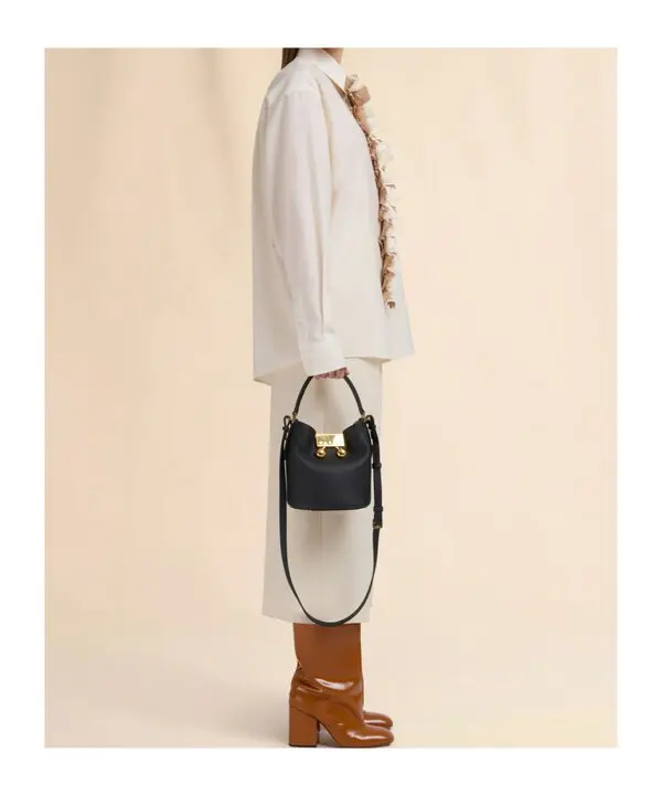 Marni Trunkaroo Bucket Bag - Black