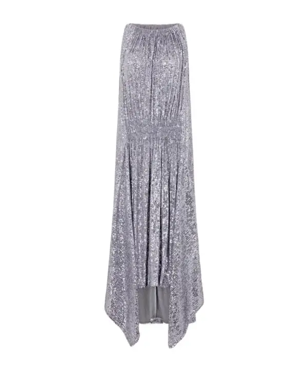 Rabanne Sequined High-low Dress