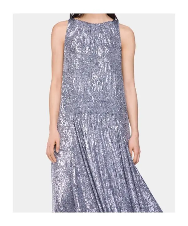 Rabanne Sequined High-low Dress