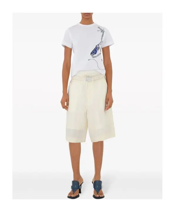 Burberry Knight-printed Crewneck T-shirt