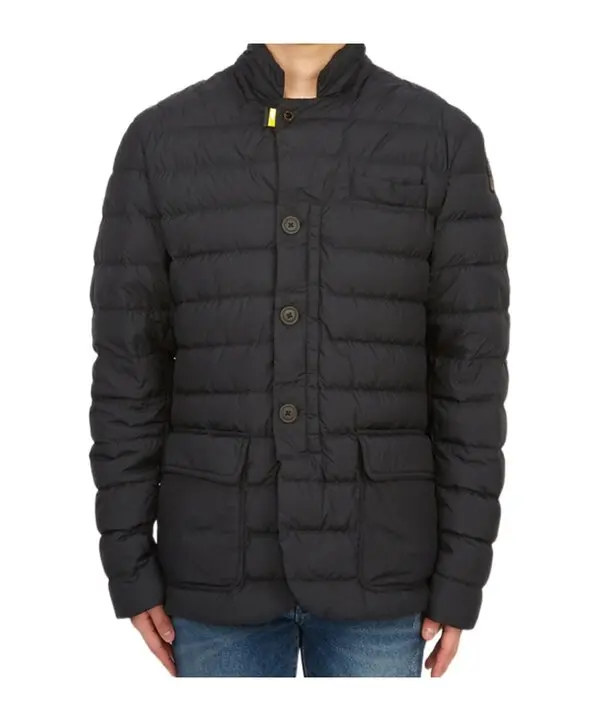 PARAJUMPERS High-collar Long-sleeved Down Jacket - Black