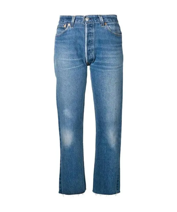 RE/DONE Faded Boyfriend Denim Jeans