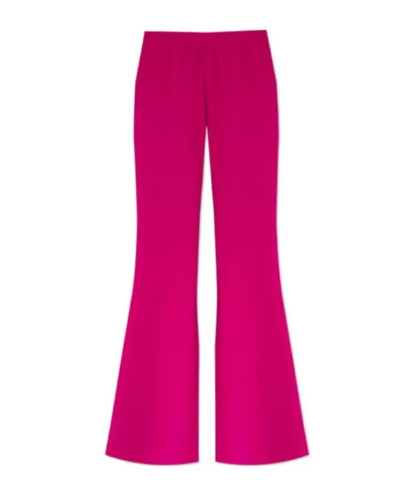 Dsquared2 Logo-plaque Skinny Flared Trousers - Pink
