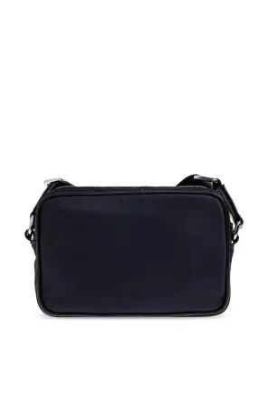 Iceberg Logo Zip Pocket Shoulder Bag