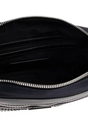 Iceberg Logo Zip Pocket Shoulder Bag