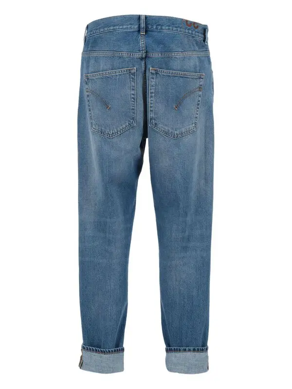 DONDUP Logo Jeans - Blue