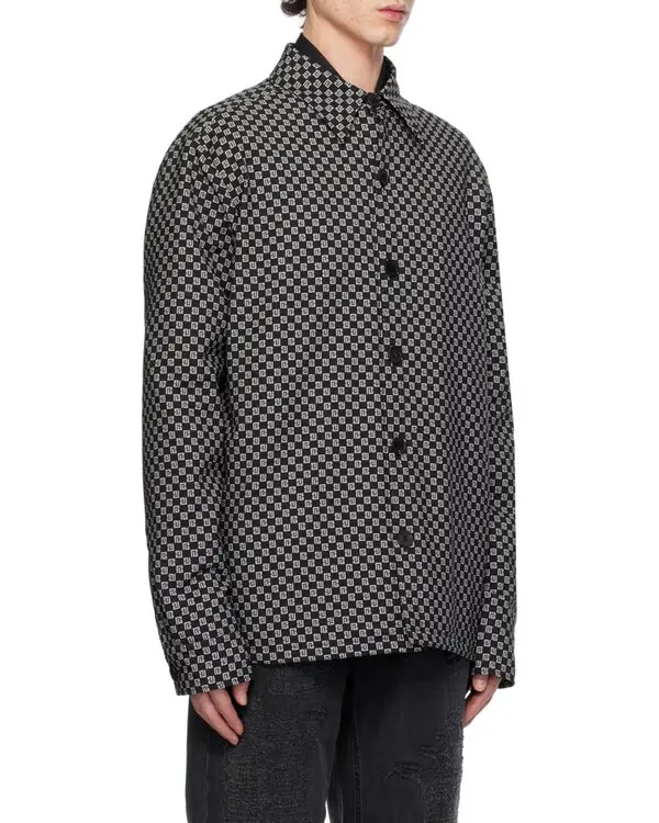 Balmain Monogram Nylon Overshirt