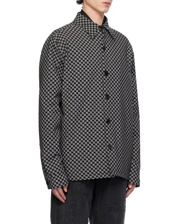 Balmain Monogram Nylon Overshirt