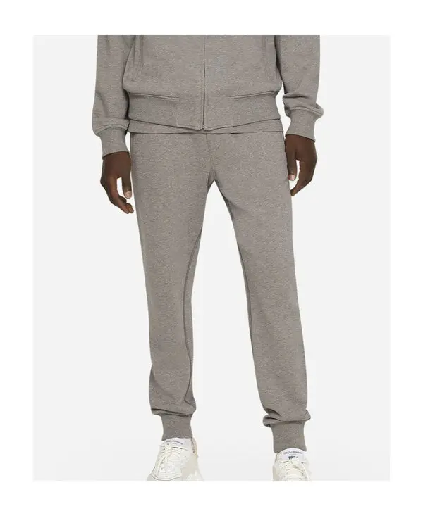 Dolce & Gabbana Dolce Gabbana Logo Plaque Jersey Jogging Pants - Grey