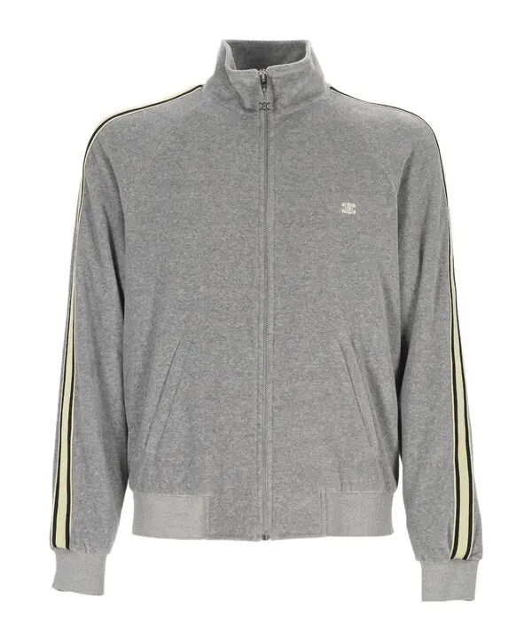 Celine Tracksuit Jacket In Velvet Cotton - No