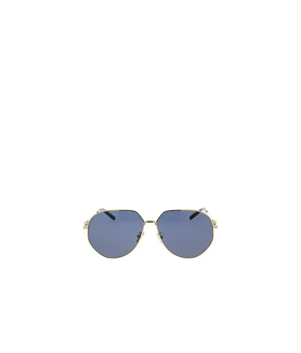 Dior Cd Link A1u Aviator-frame Sunglasses - Blue