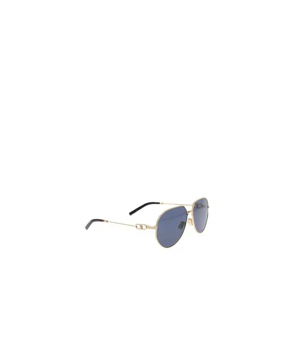 Dior Cd Link A1u Aviator-frame Sunglasses - Blue
