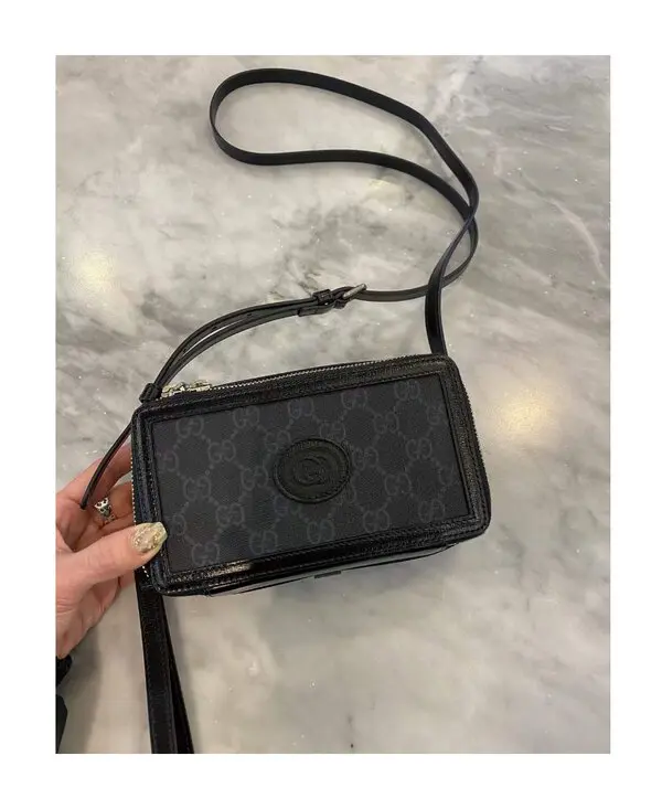 Gucci Logo Presbyopic Shoulder Bag