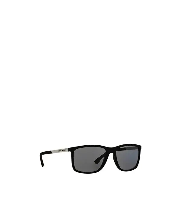 Emporio Armani Logo Sunglasses - Gray