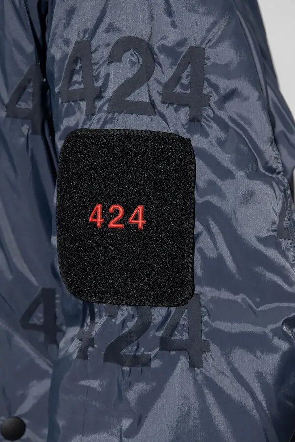 424 FAIRFAX 424 Reversible Emblem Bomber Jacket