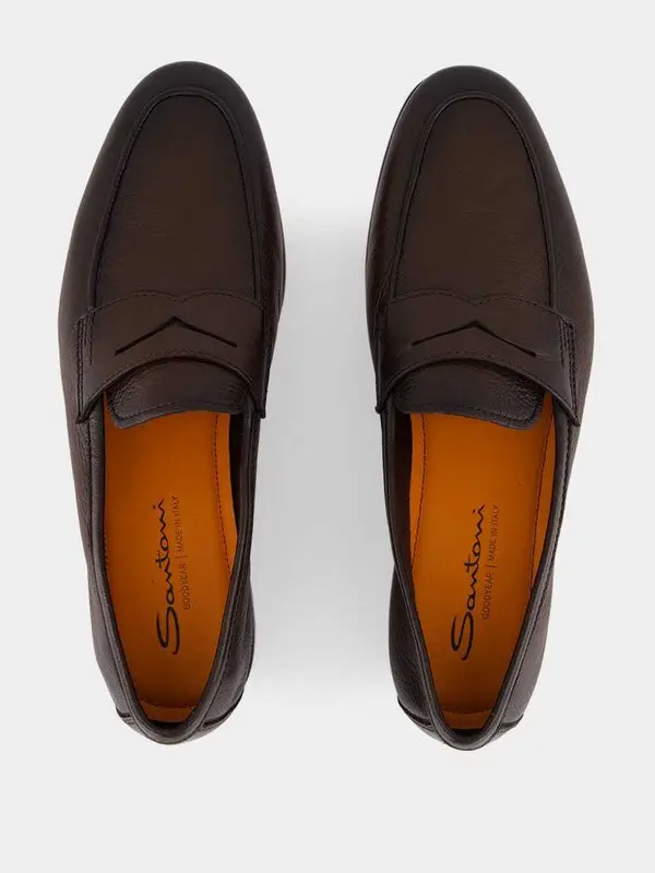 Santoni Carlo Slip-on Loafers