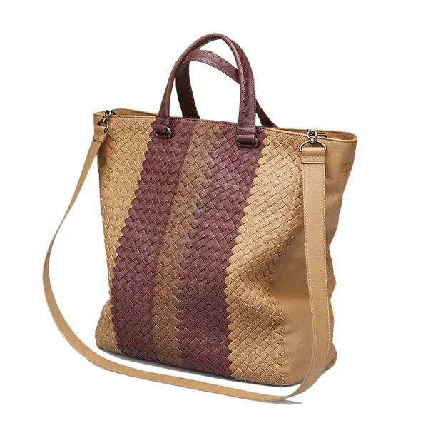 Bottega Veneta Woven Logo Tote Bag