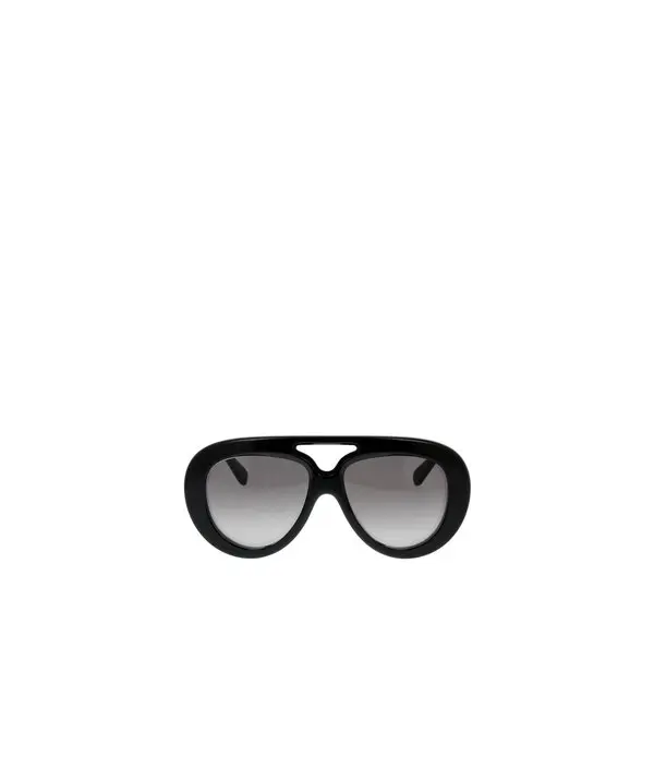 Loewe Aviator Frame Sunglasses - Black