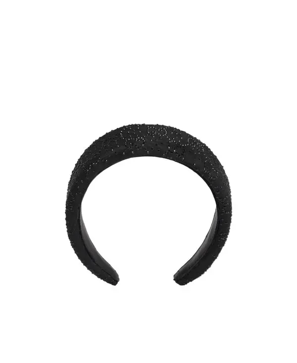 Gucci Crystal Headband - Black