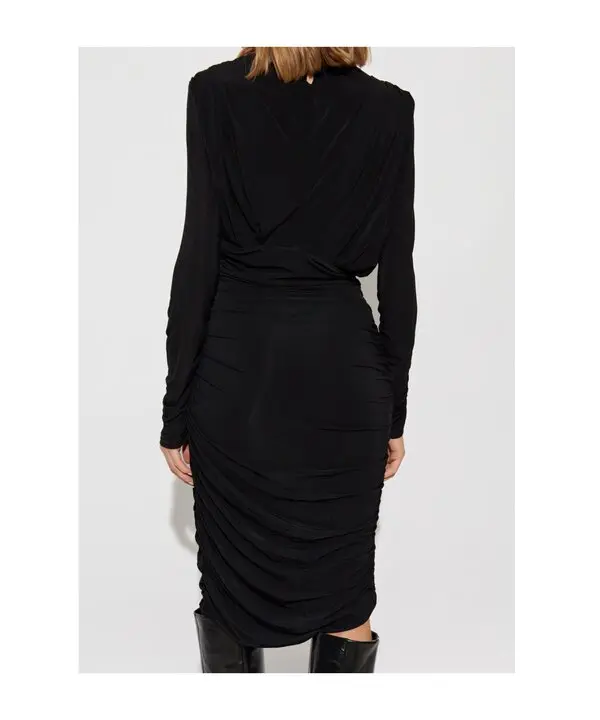 Isabel Marant Étoile Zorah Ruched Midi Dress