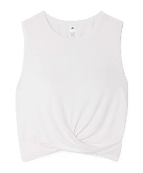 Alo Yoga Sleeveless Vest - White