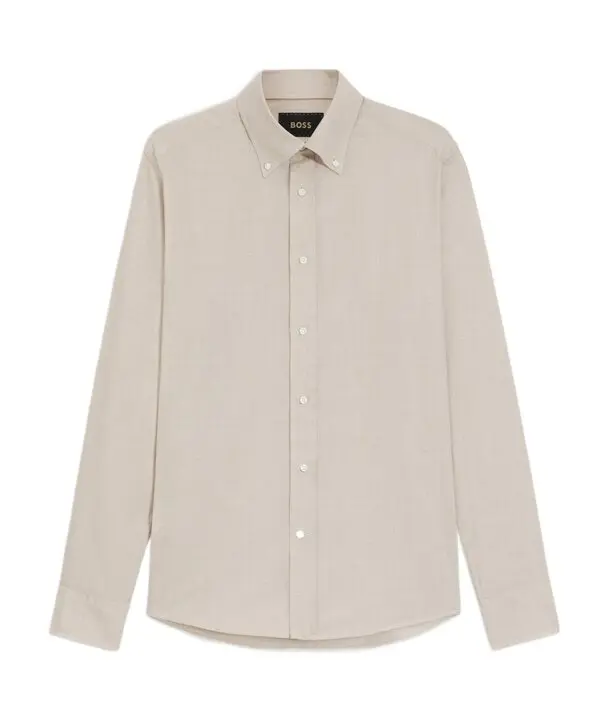 Hugo Boss Button-down Micro-check Shirt