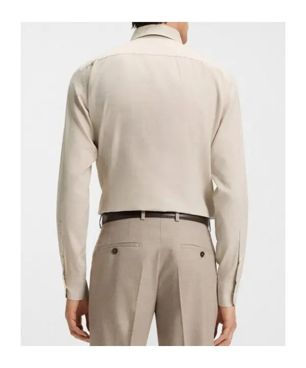 Hugo Boss Button-down Micro-check Shirt