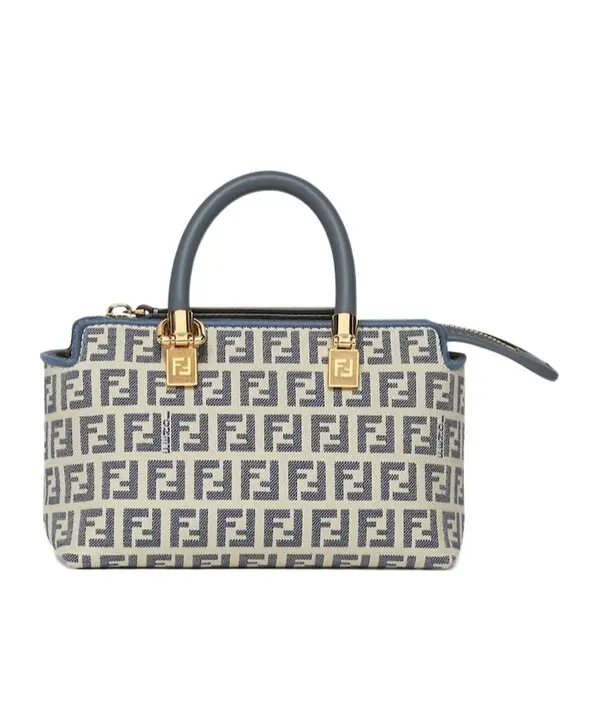 Fendi By The Way Ff Monogram Mini Tote Bag