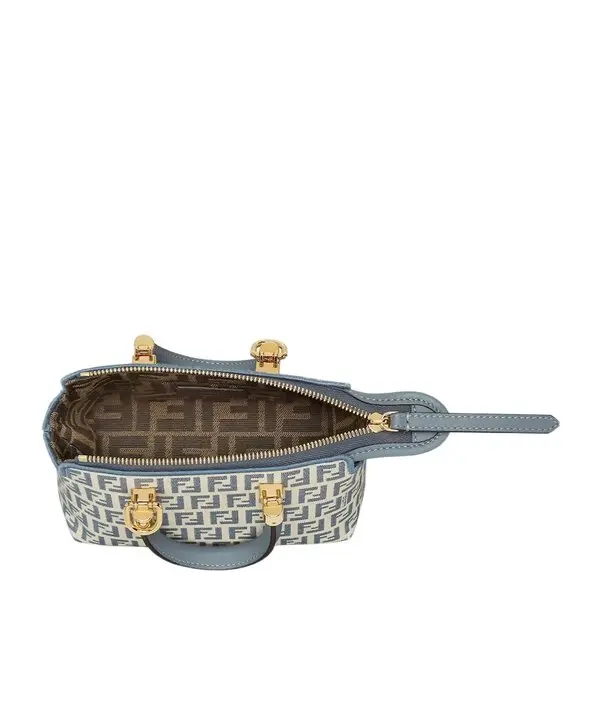 Fendi By The Way Ff Monogram Mini Tote Bag
