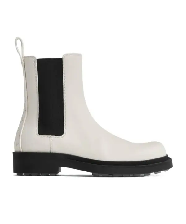 Bottega Veneta Chelsea Boots - White