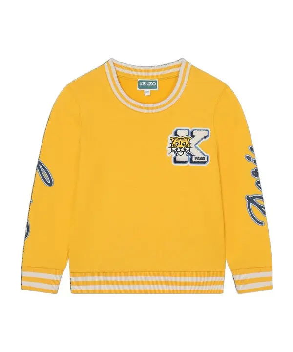 Kenzo Embroidered Cotton Sweatshirt