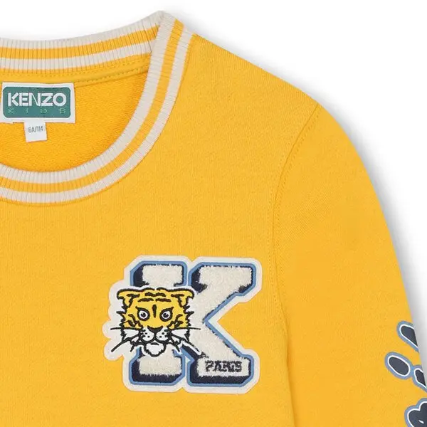 Kenzo Embroidered Cotton Sweatshirt