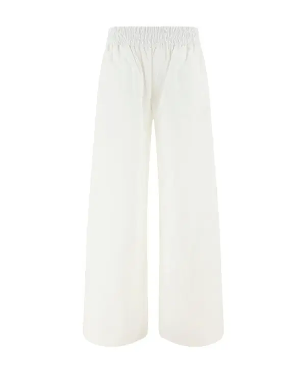 Dsquared2 Logo Patch Wide Leg Trousers - No