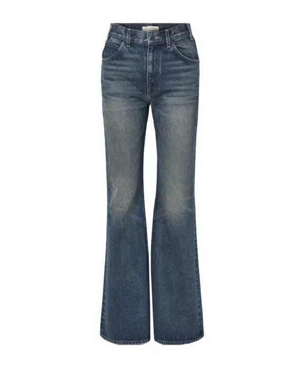 NILI LOTAN Roe Flared Jeans - Blue