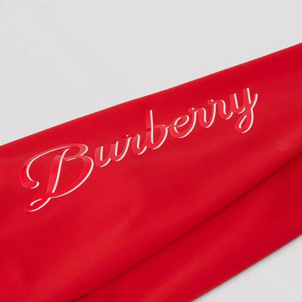 Burberry Script Logo-print Cotton Track Trousers