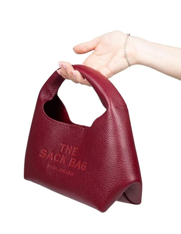 Marc Jacobs Mini Logo Patch Sack Bag - Red