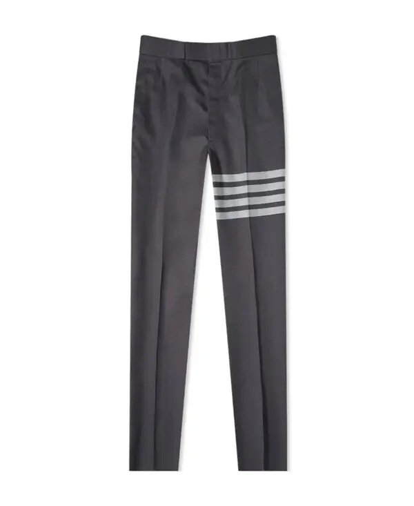 Thom Browne 4-bar Tailored Trousers - Medium Gray